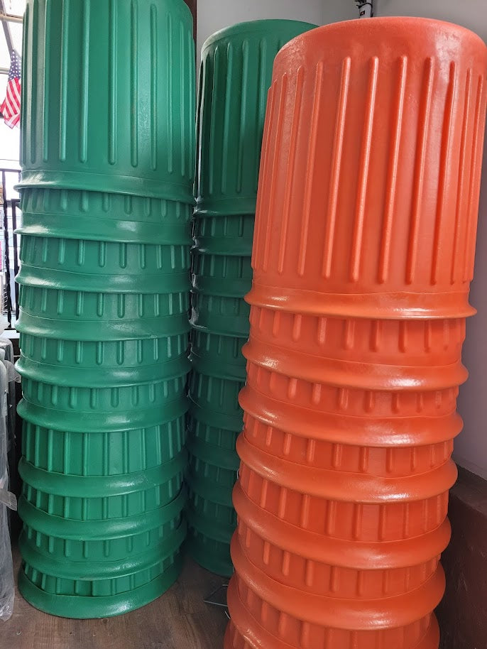Chem-Tainer Carry Barrel Landscape Container, 60 gal Capacity – Fanelli ...