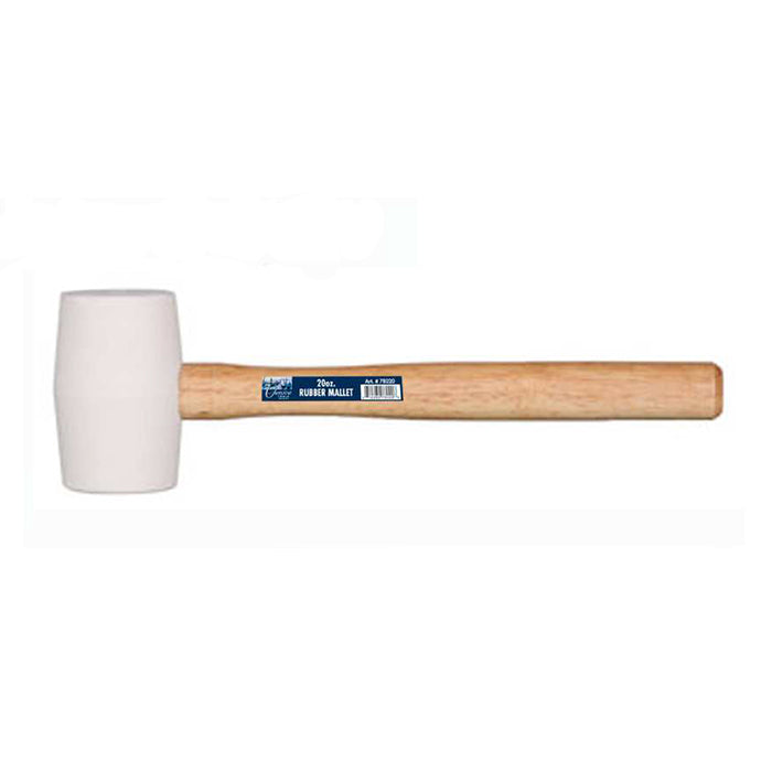 Rubber Mallet W/Wood Handle 20 OZ – Fanelli's Landscape Supply
